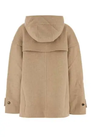 JW Anderson Short Wool Coat With Hood