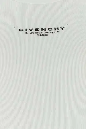 Givenchy Stretch Cotton Ribbed Tank Top
