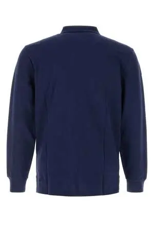 Polo Ralph Lauren Navy Piquet Polo Shirt - Blue