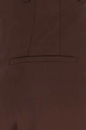 ARMARIUM Chocolate Wool Celia Pant