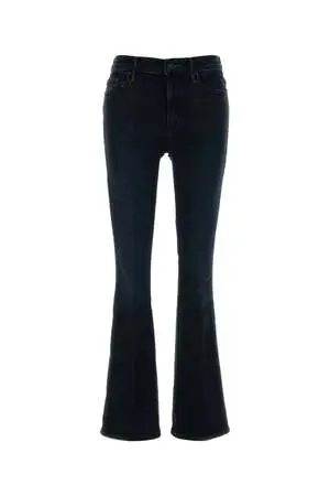 MOTHER The Weekender Jeans In Midnight Stretch Denim