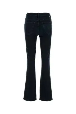 MOTHER The Weekender Jeans In Midnight Stretch Denim