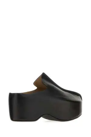 JW Anderson Leather Platform Clogs