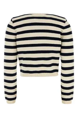 FRAME Embroidered Cotton Blend Cardigan