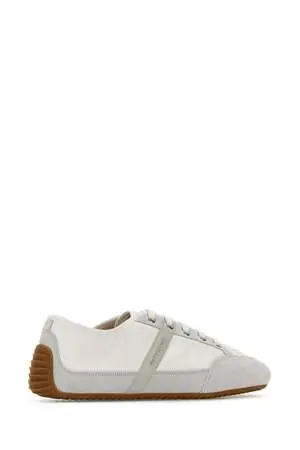 Givenchy Two-tone Suede And Nylon Sneakers