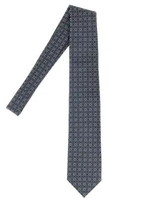 Brioni Embroidered Silk Neck Tie