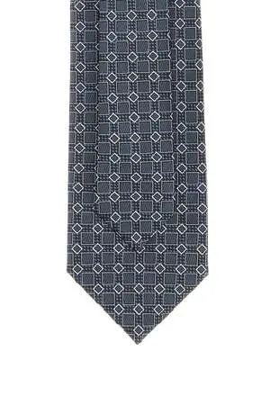Brioni Embroidered Silk Neck Tie