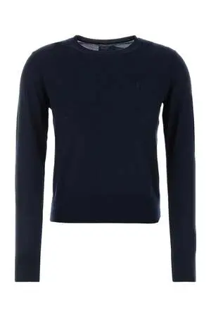 Polo Ralph Lauren Wool Sweater With Equestrian Knight Embroidery