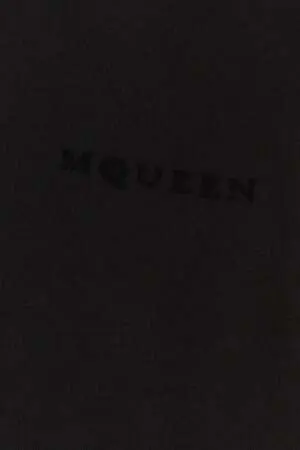 Alexander McQueen Cotton Zip-up Hoodie With Rubberized Logo
