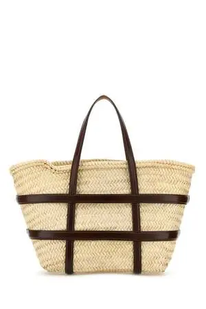 Tory Burch Raffia Bucket Bag