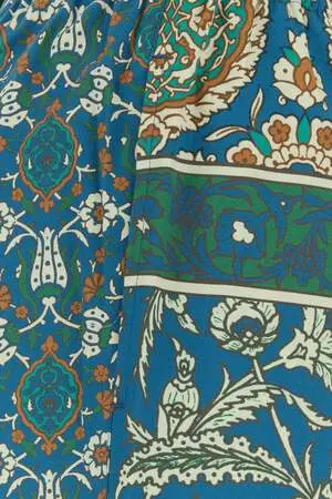 PANTAMOLLE Printed Poplin Trousers