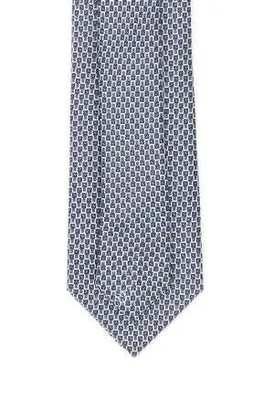 Brioni Embroidered Silk Neck Tie