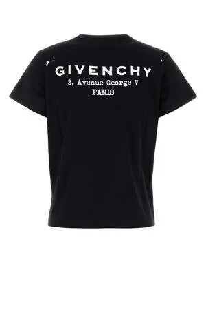 Givenchy Cotton T-shirt With Logo Print