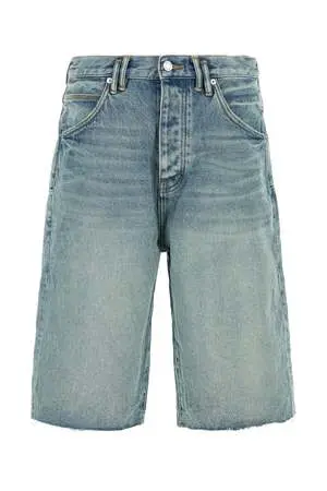 Purple Brand Belted Shorts For Men