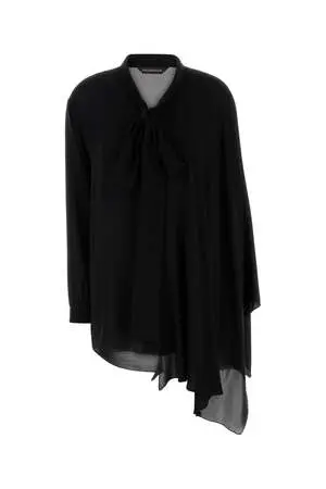 Balenciaga Tie Neck Blouses