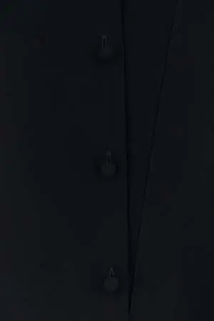 Balenciaga Asymmetric Georgette Blouse