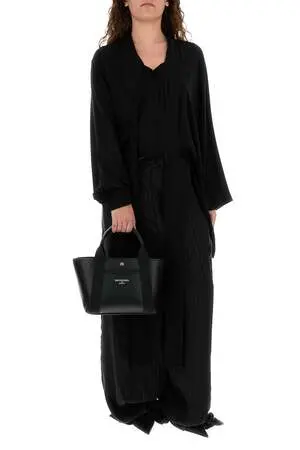 Balenciaga Asymmetric Georgette Blouse