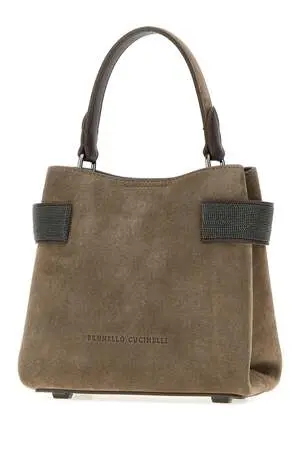 Brunello Cucinelli Suede Handbag