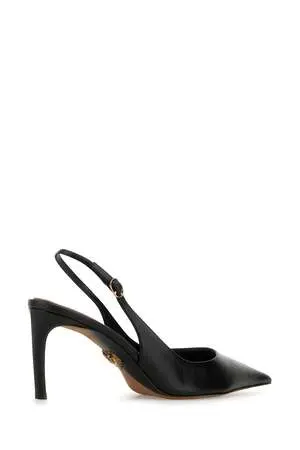 Dolce & Gabbana Leather Devotion Slingback Pumps - Black