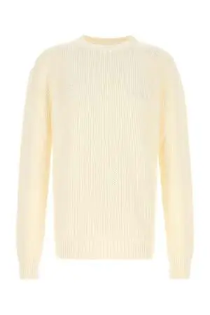Amiri Cream Crochet Sweater