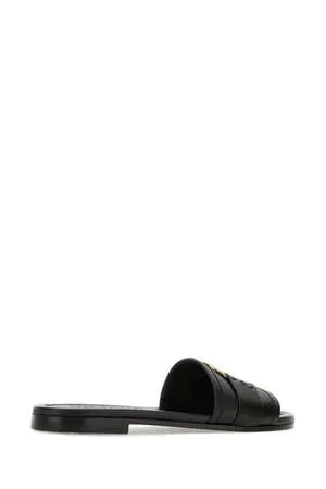 Moncler Leather Bell Slippers