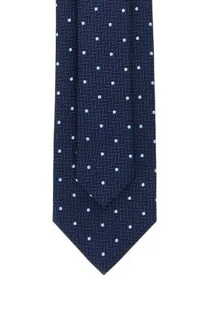Brioni Embroidered Silk Neck Tie