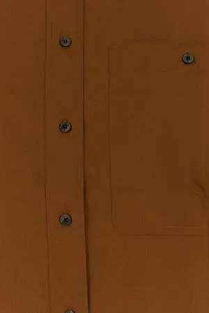 Soeur Sleeveless Cotton Mandarin Collar Shirt