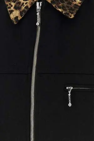 ERNEST W.BAKER Virgin Wool Jacket With Contrasting Collar