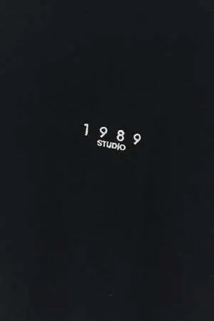 1989 STUDIO Cotton T-shirt - Black