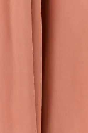 TOM FORD Salmon Satin Blouse With Neck Ties