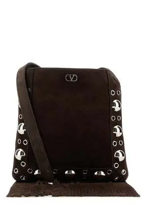 Valentino Garavani Suede Small Crossbody Bag