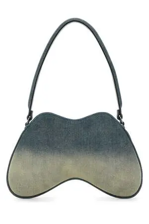 DIESEL® Denim Double-d Shoulder Bag - Blue