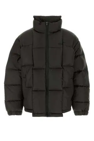Vetements Dark Polyester Down Jacket - Brown