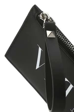 Valentino Garavani Leather Card Holder