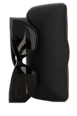 Balenciaga Acetate Butterfly Sunglasses With Bb Metal Detail