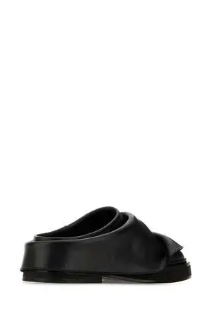 Attico Leather Robin Slippers