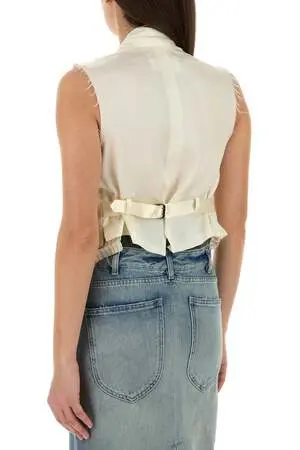 MAISON MARGIELA Layered Wool Vest
