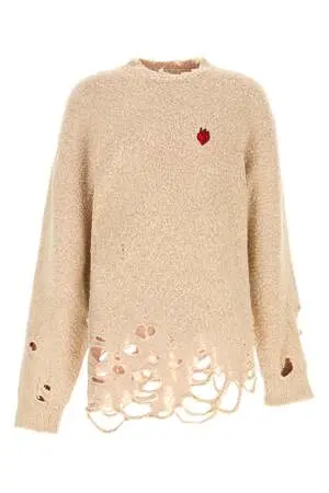 DOUBLET Melange Pastel Cotton Sweater