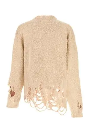 DOUBLET Melange Pastel Cotton Sweater