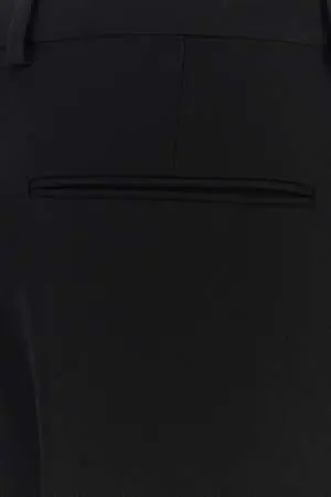 Valentino Garavani Wool Trousers With Central Ironed Pleats
