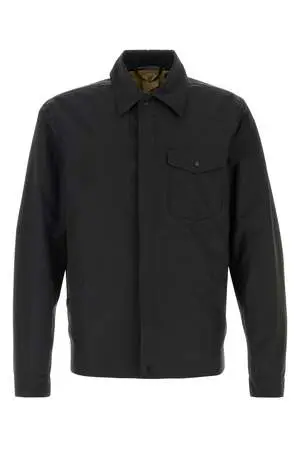 TEN C Nylon Blend Bonded Shirt