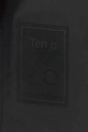 TEN C Nylon Blend Bonded Shirt