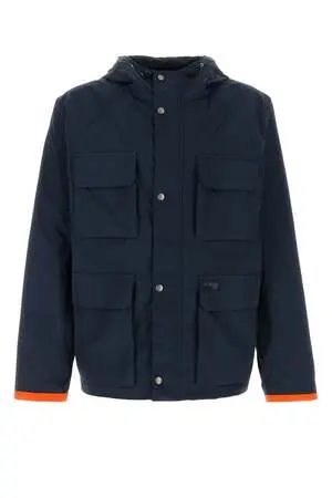 FAY Nylon Windbreaker With Contrasting Logo