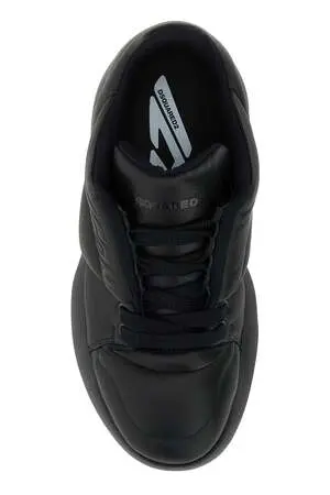 Dsquared2 Quilted Leather Puffer Sneakers