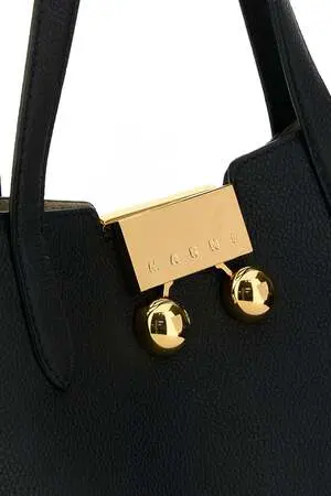 Marni Leather Trunkaroo Shoulder Bag