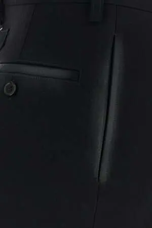 MAISON MARGIELA Wool Trousers With Contrast Stitching