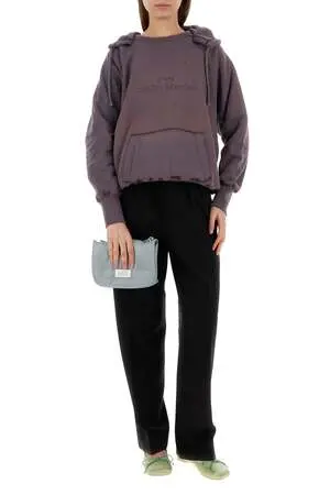 MAISON MARGIELA Wool Trousers With Contrast Stitching