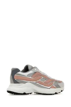 TOD'S Multicolor Leather And Mesh Sneakers