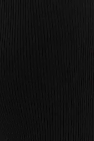 NENSI DOJAKA Ribbed Viscose Stretch Flared Pants With Cutout Detail