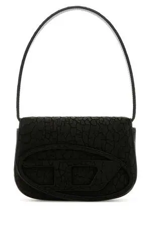 DIESEL® Leather 1dr Shoulder Bag - Black